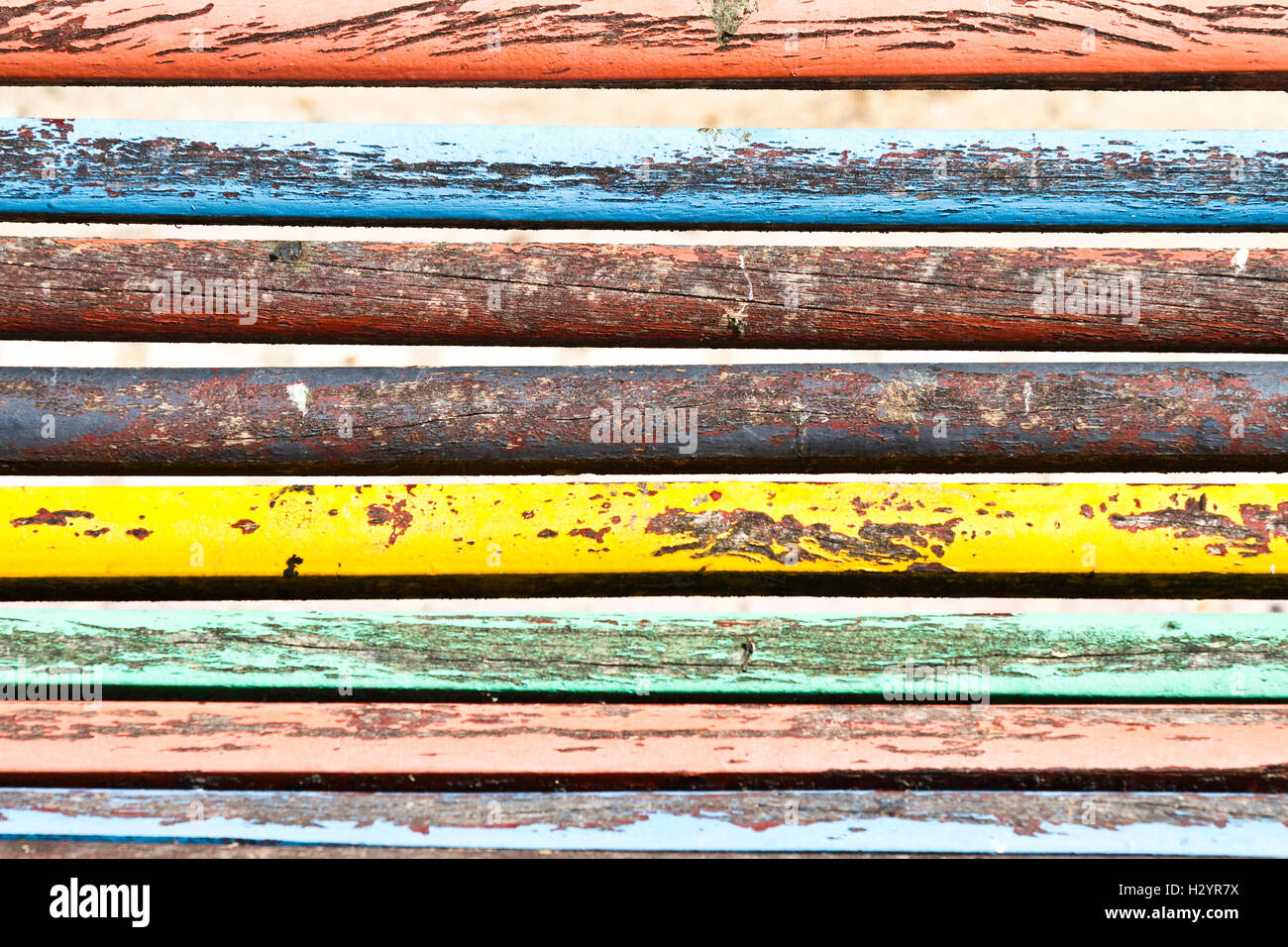 Multi colored wooden texture Stock Photo - Alamy