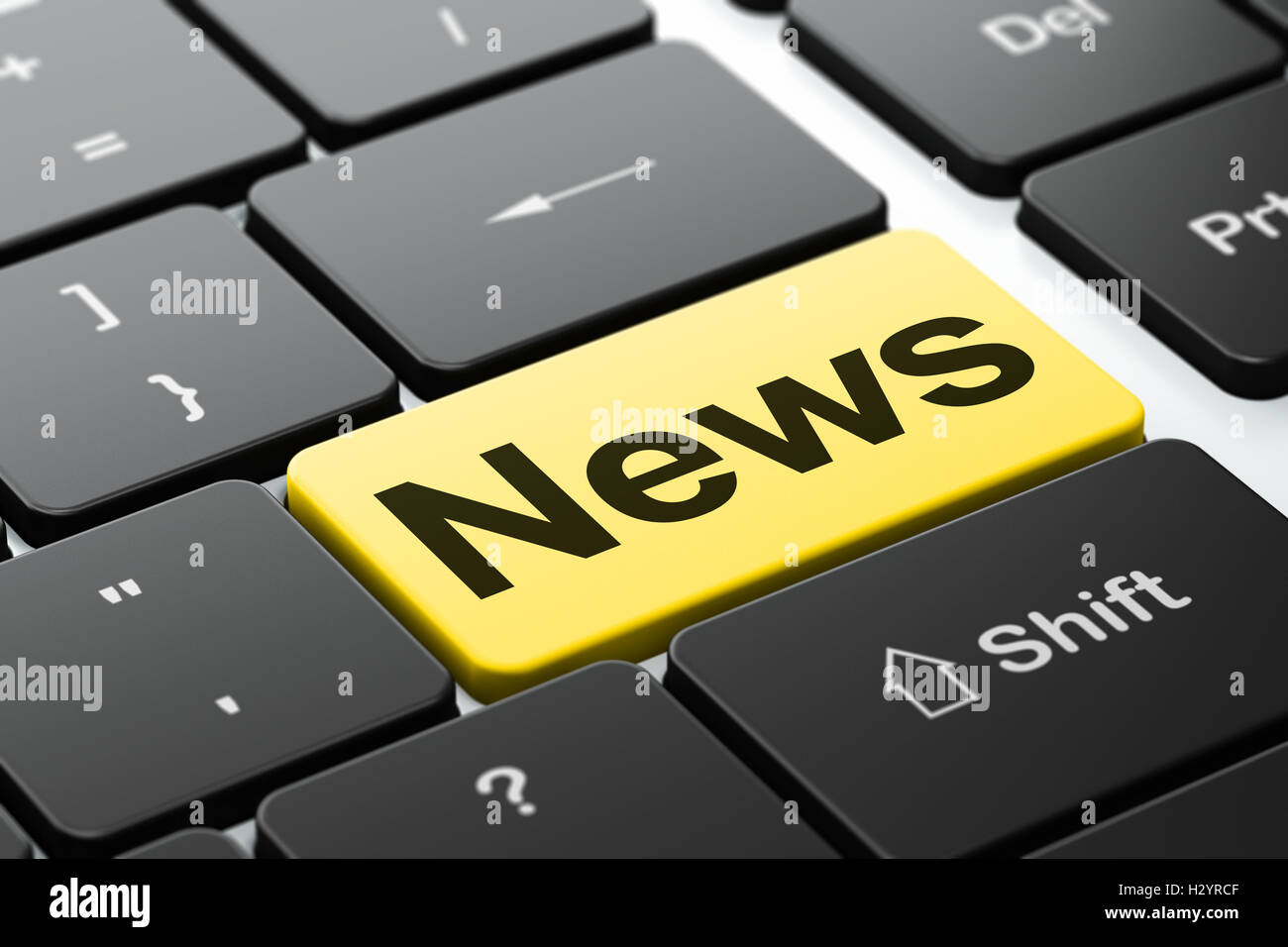 News concept: News on computer keyboard background Stock Photo - Alamy