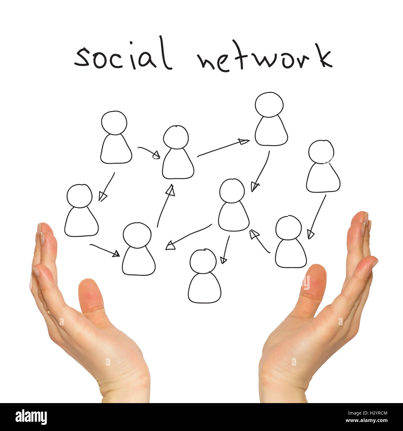 Network improvement Cut Out Stock Images & Pictures - Alamy