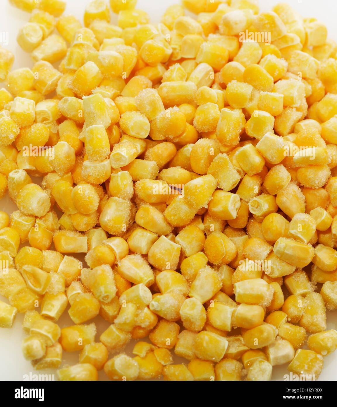 Frozen Sweet Corn Stock Photo - Alamy