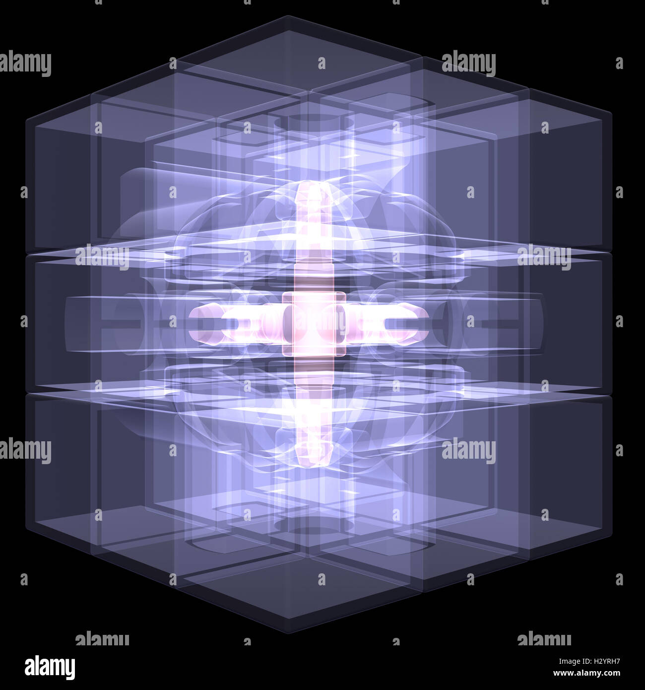 X ray cubes hi-res stock photography and images - Alamy