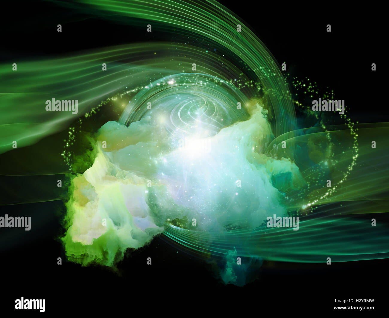 Vortex in space hi-res stock photography and images - Alamy