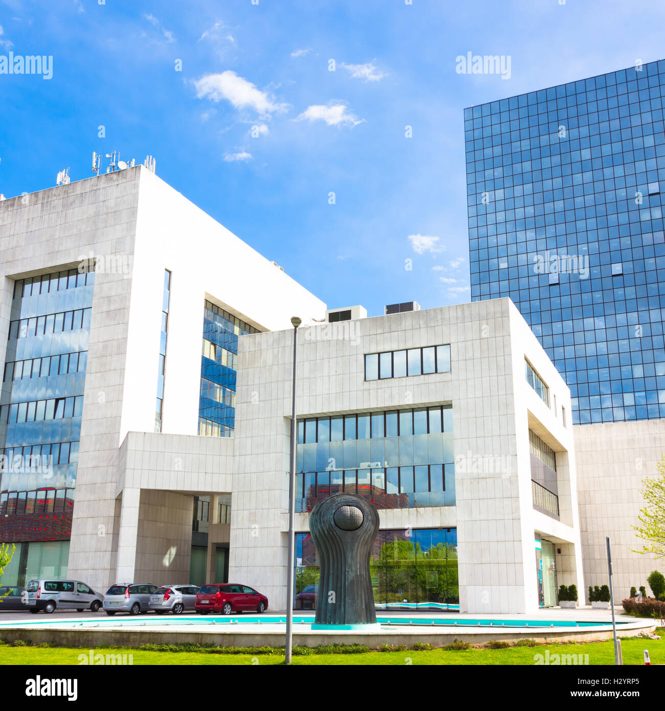 Modern office buildings Stock Photo - Alamy