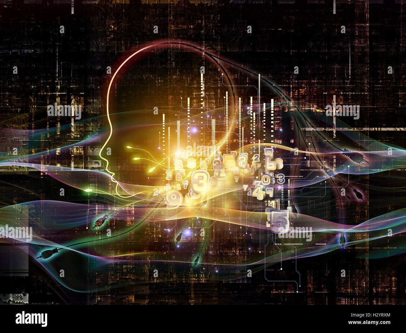 Ghost in the Machine Stock Photo - Alamy