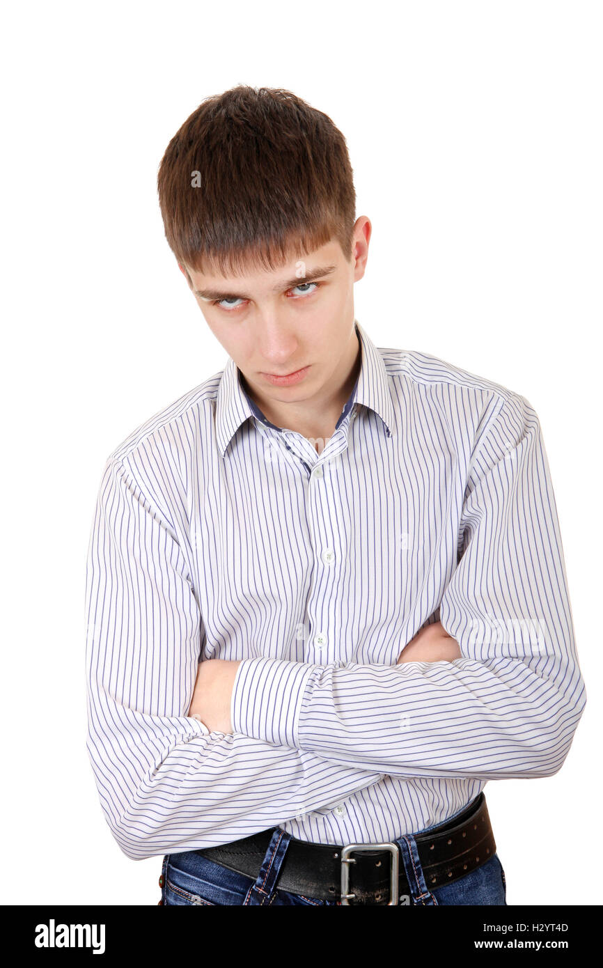 Sulky teenager hi-res stock photography and images - Alamy