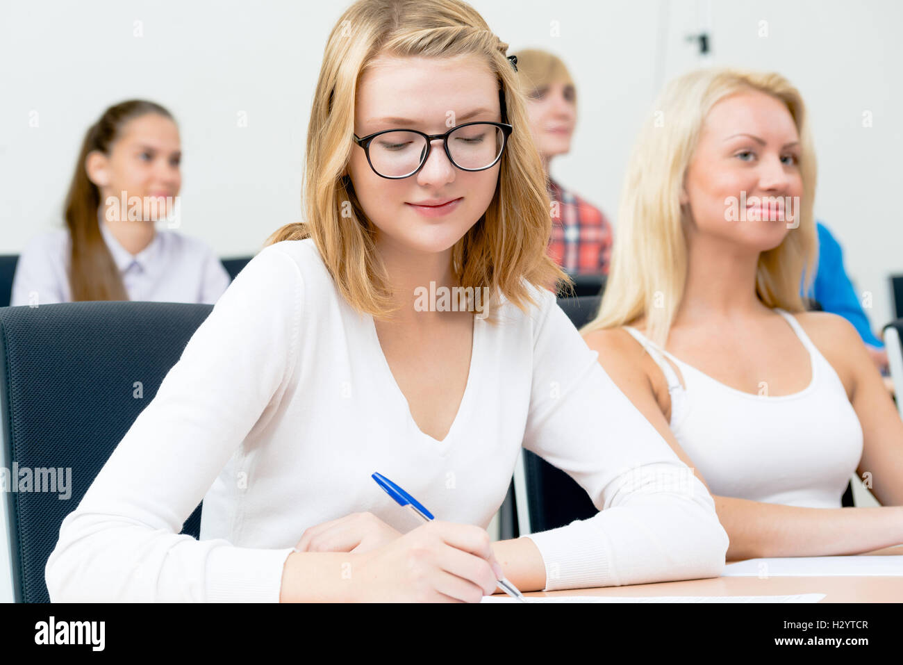students in the classroom Stock Photo - Alamy