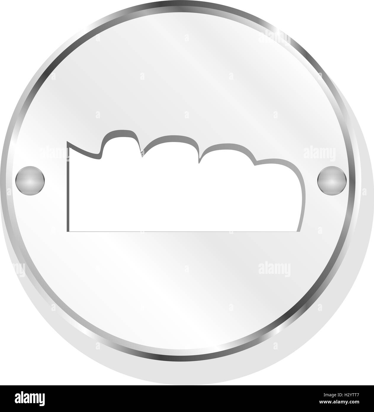 Mountain icon sign round Black and White Stock Photos & Images - Alamy