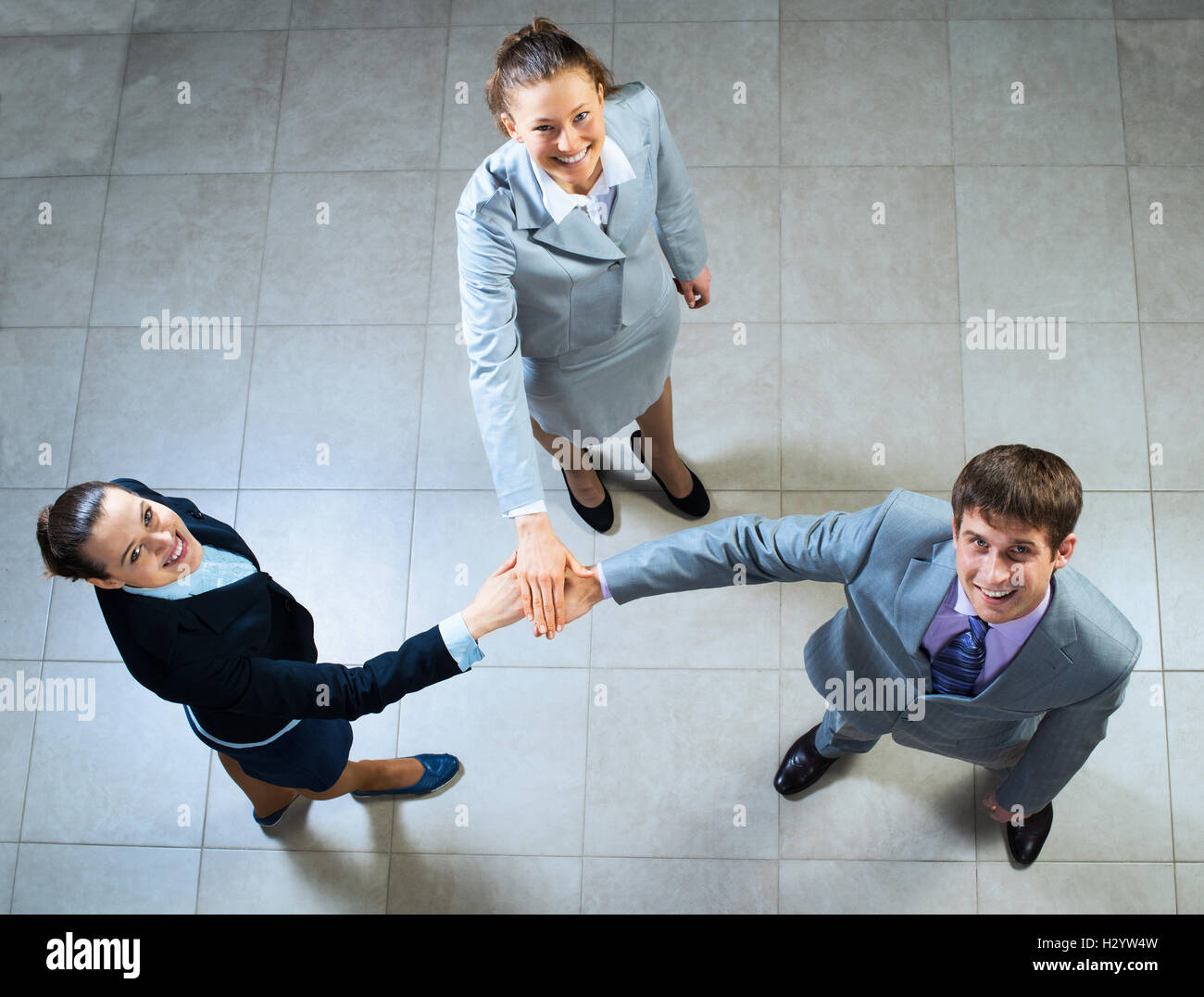 symbol of teamwork Stock Photo - Alamy