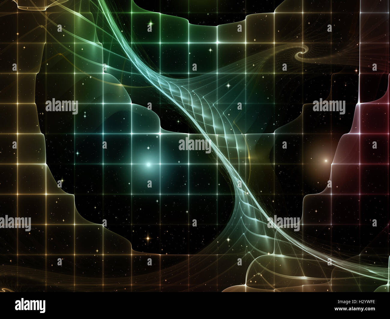 Fabric of Space Stock Photo - Alamy