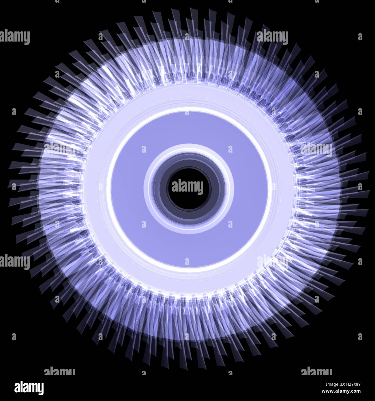 X-ray concept jet engine Stock Photo - Alamy