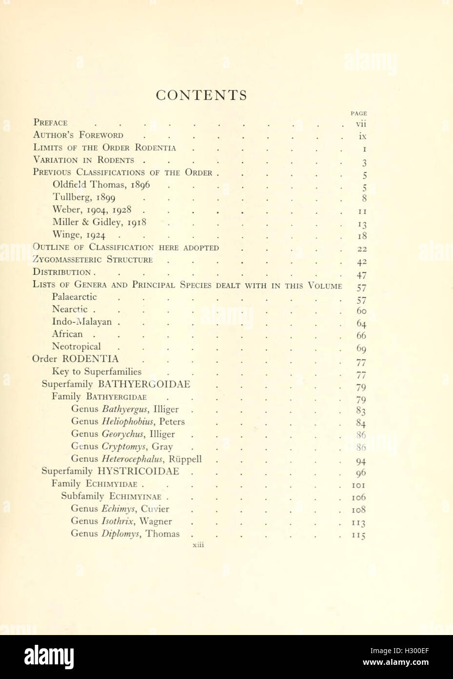 This work provides a comprehensive classification of living rodent ...