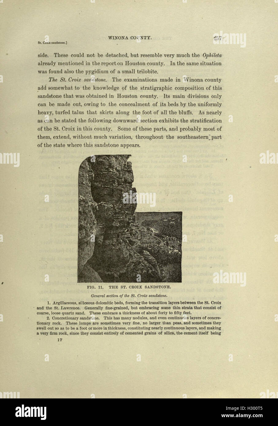 A detailed exploration of the geological history of Minnesota ...