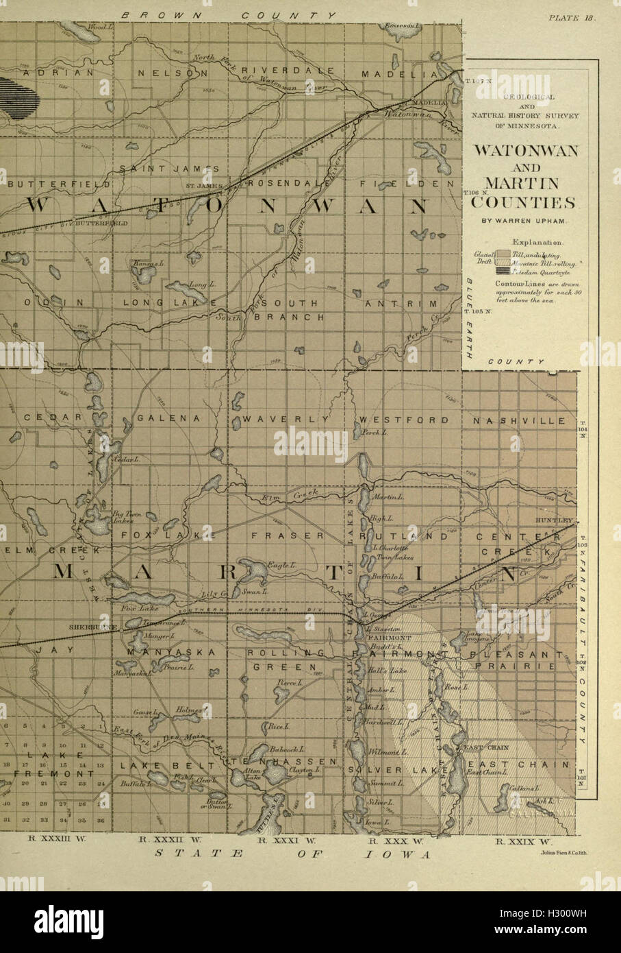 This geological study examines the geological features of Minnesota ...