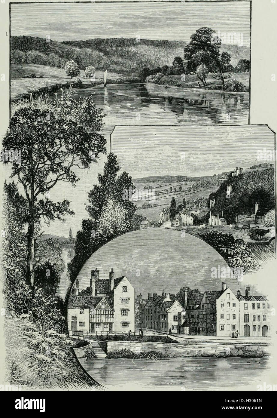 The rivers of Great Britain, descriptive, historical, pictorical ...