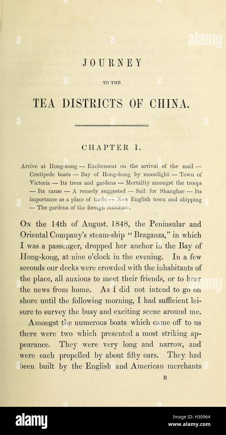 This page from 'A Journey to the Tea Countries of China' provides an ...