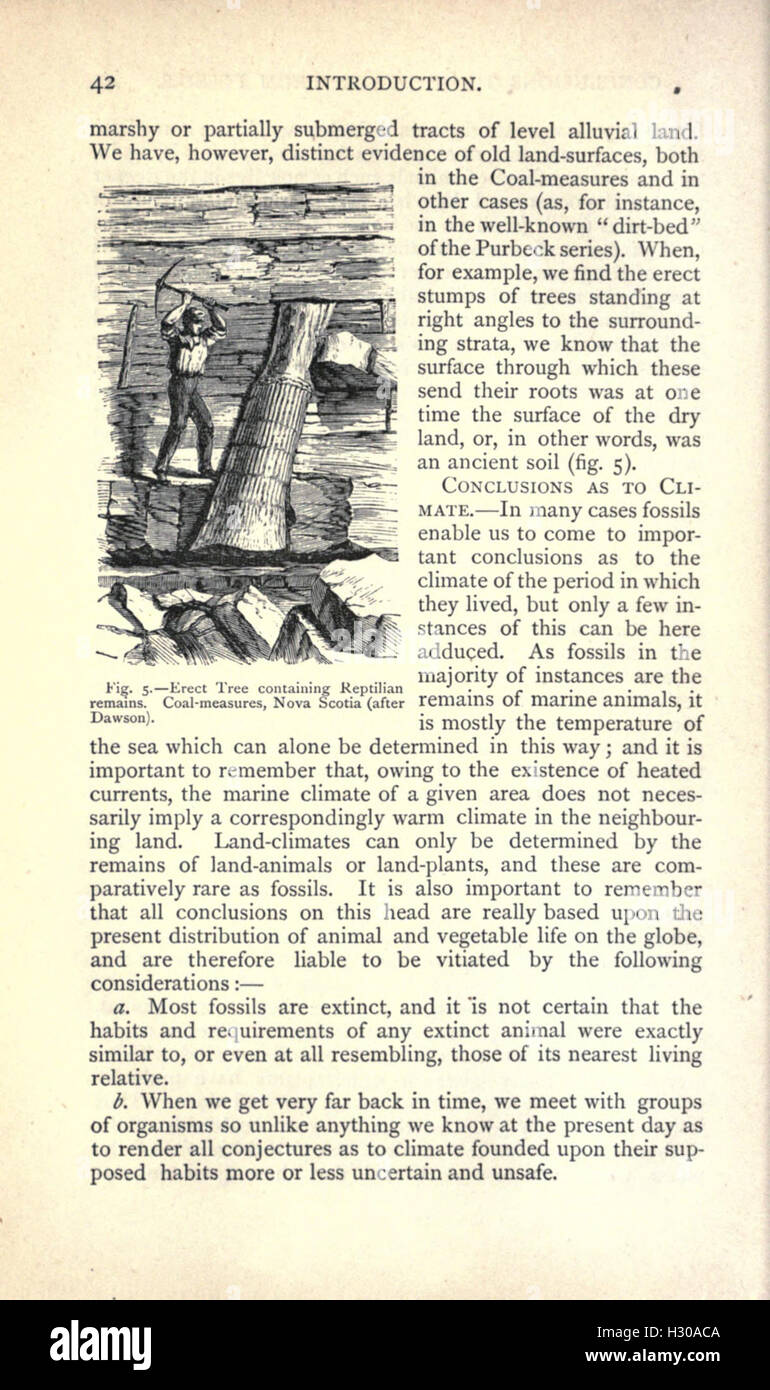 This manual provides an introduction to paleontology, focusing on key ...