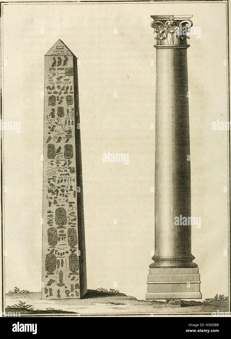 Description of Egypt, including its geography, ancient monuments ...