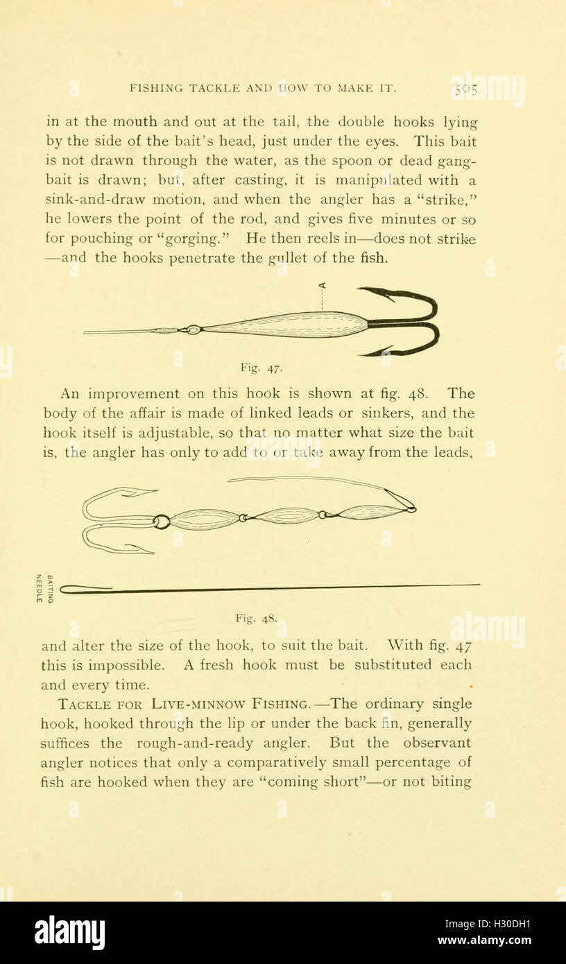 An illustration and description of American game fish species, focusing ...