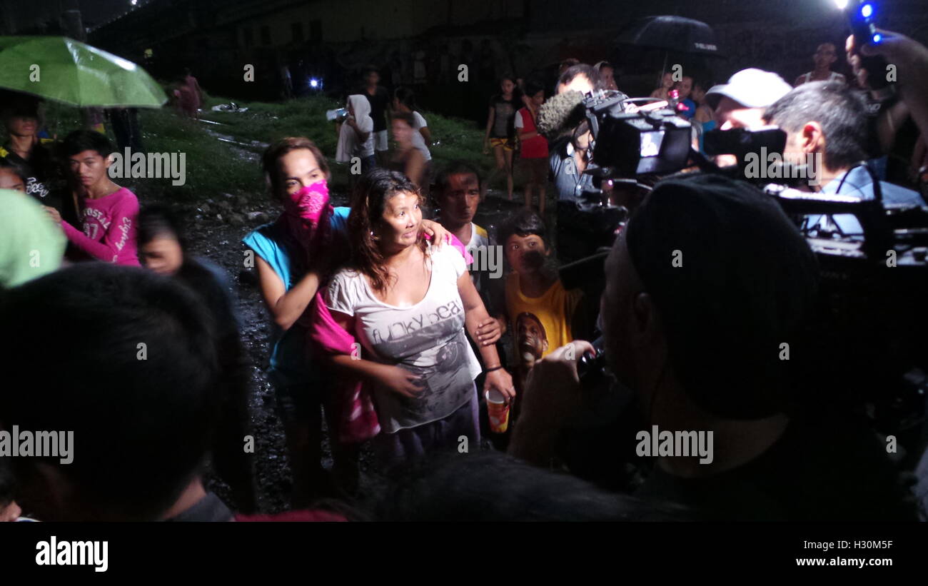 Manila, Philippines. 02nd Oct, 2016. A man who surrendered as drug ...