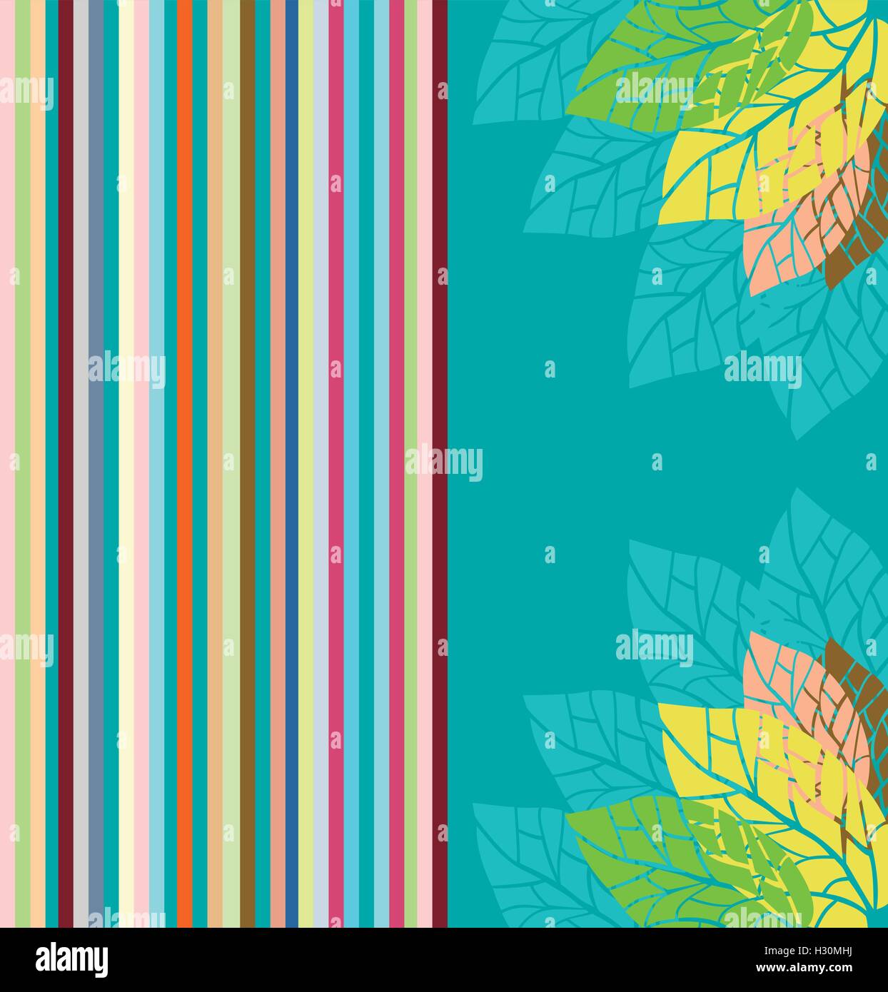 Stylized leaf hi-res stock photography and images - Alamy