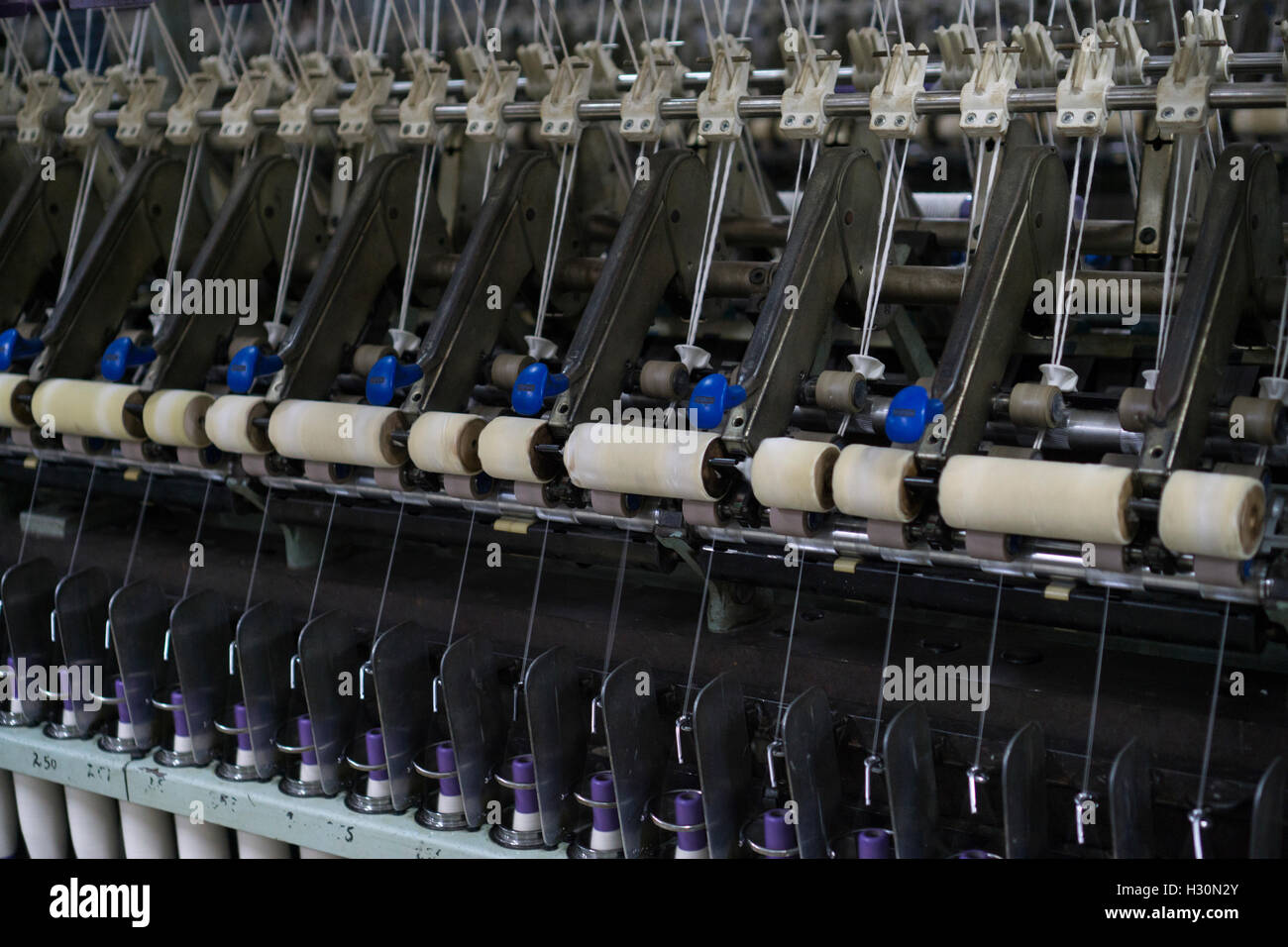 Spool cotton machine cotton hi-res stock photography and images - Alamy
