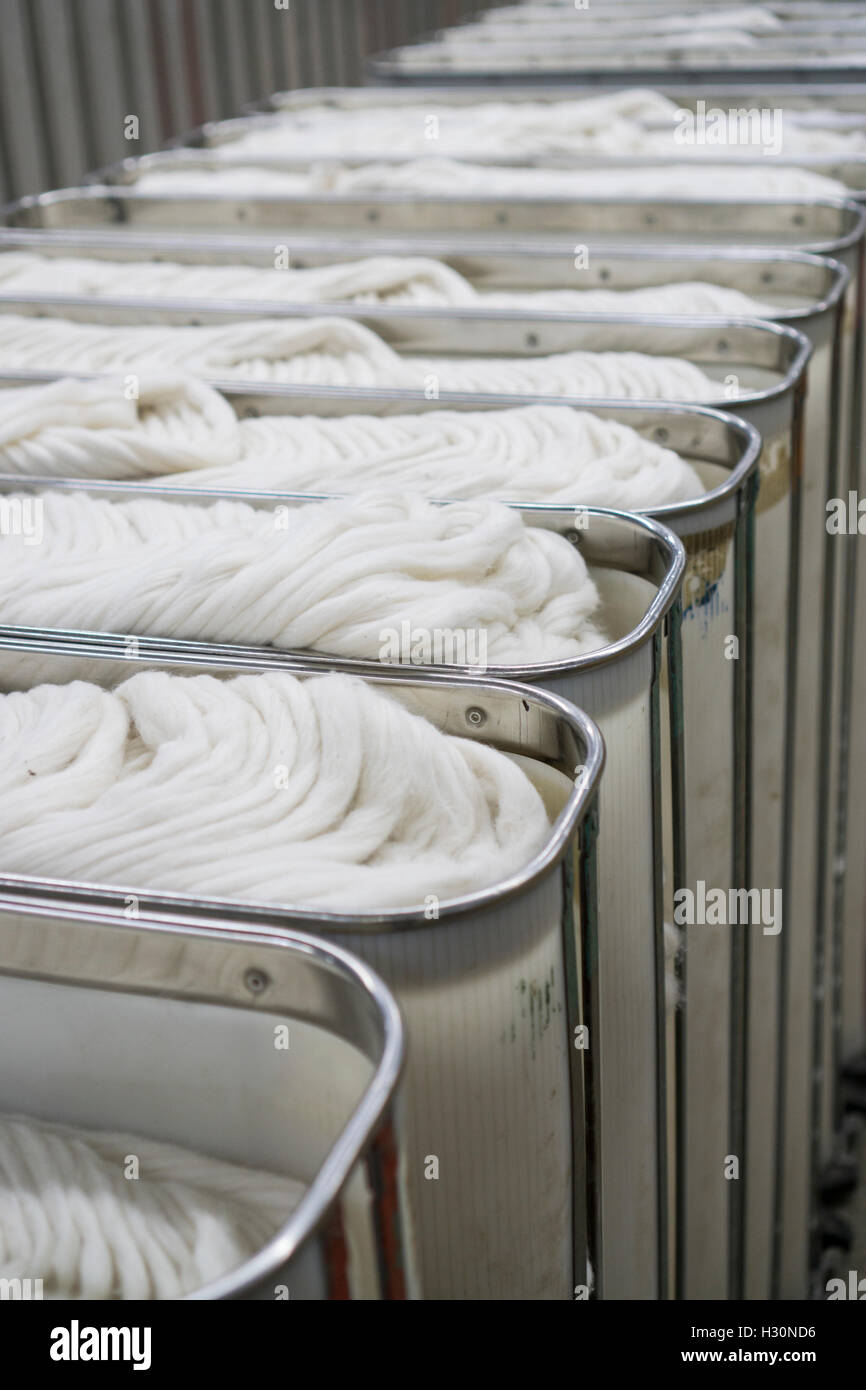 Cotton industry factory hi-res stock photography and images - Alamy