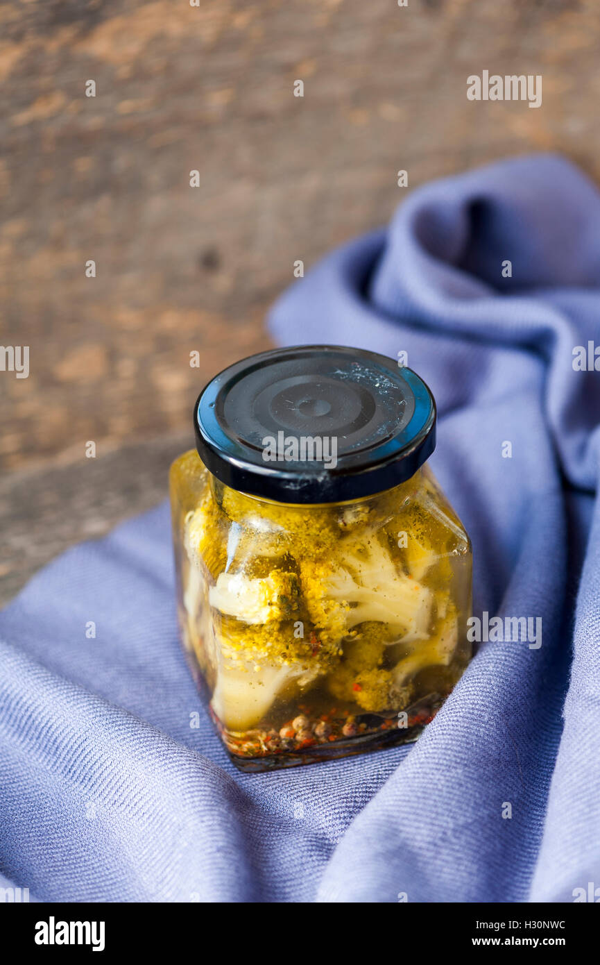 Pickled cauliflower broccoli hi-res stock photography and images - Alamy