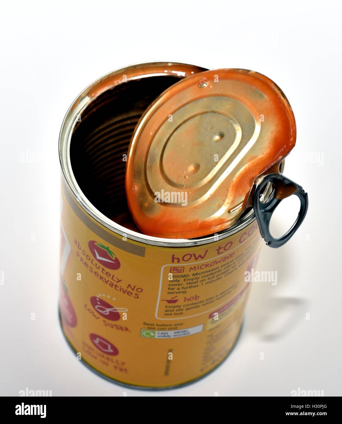 Tinned foods hi-res stock photography and images - Alamy