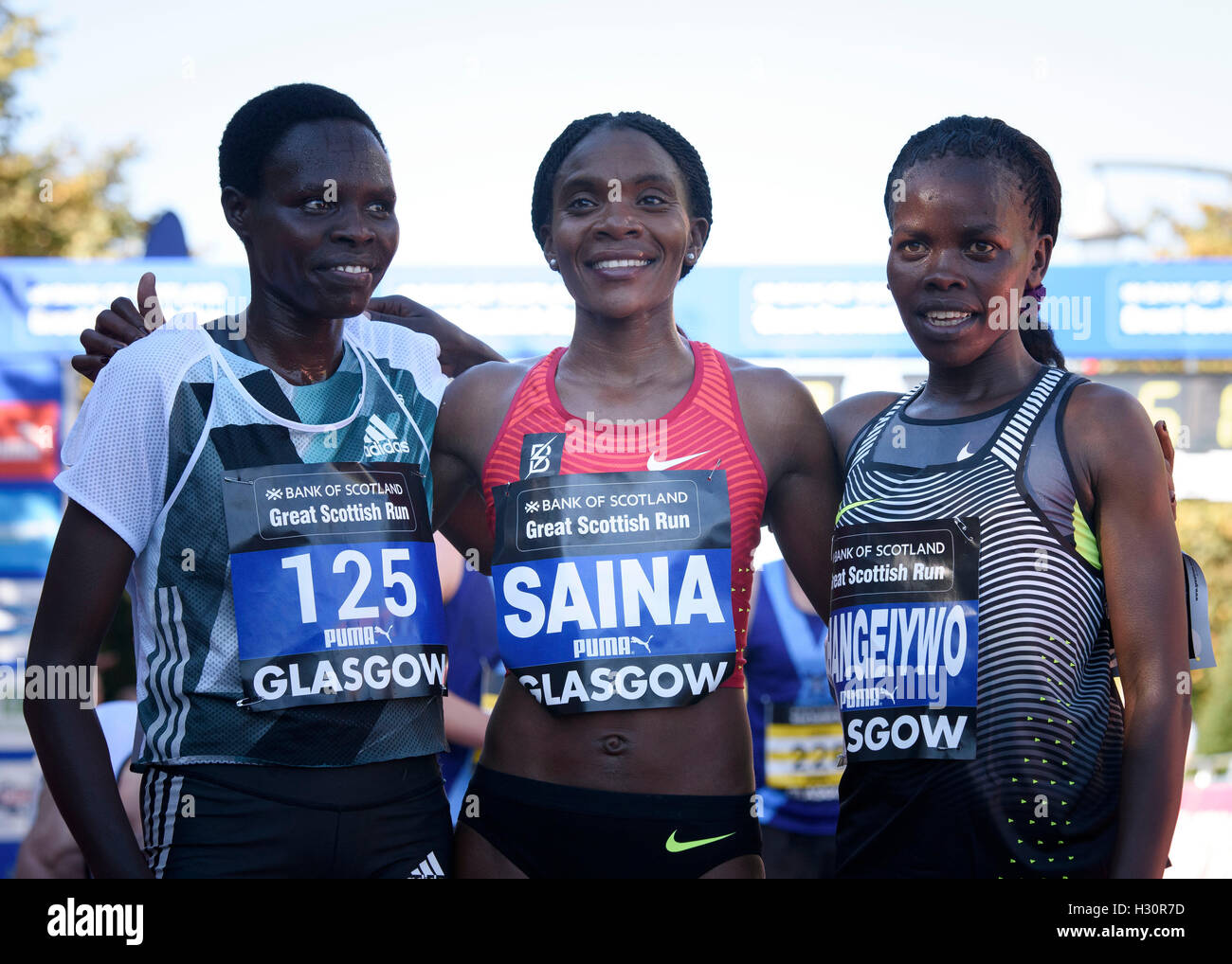 Kenyan athlete betsy saina first hi-res stock photography and images ...