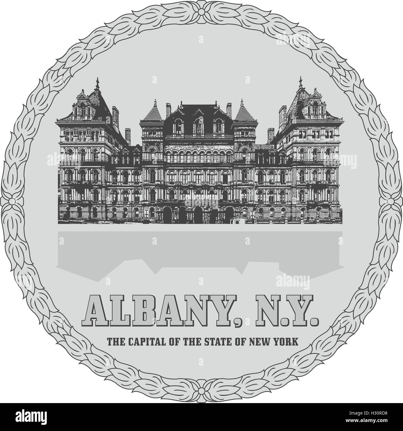 Albany stamp hi-res stock photography and images - Alamy