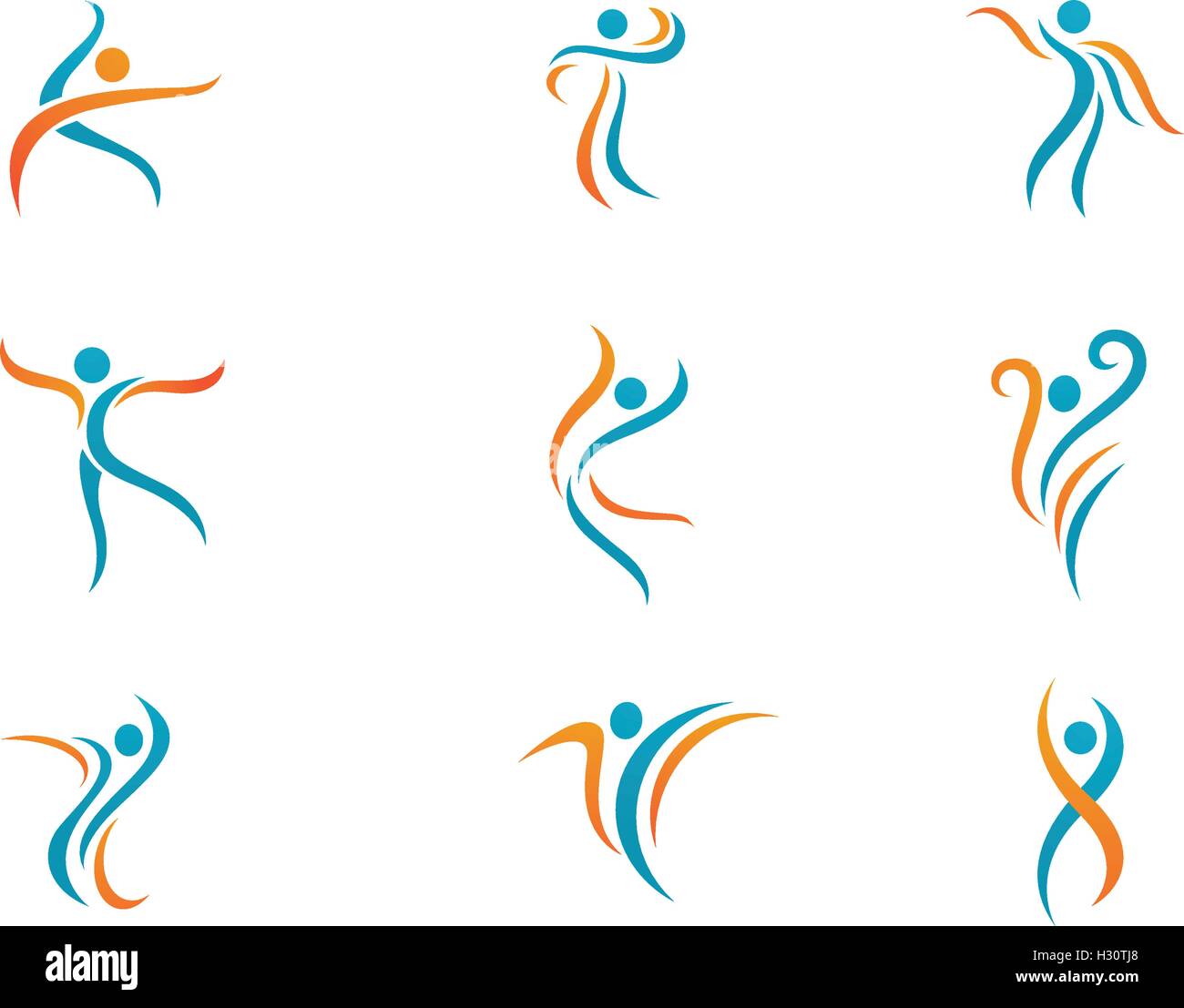 Health Logo Template Stock Vector Image & Art - Alamy