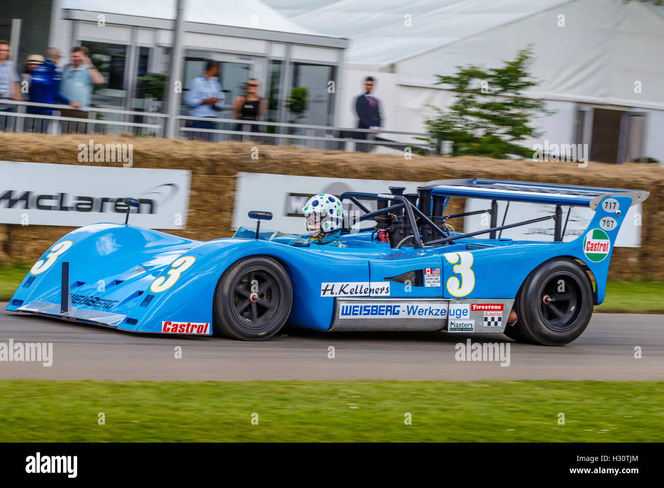 1970 March-Chevrolet 717 Can-Am with driver Lionel Dodkins at the 2016 ...
