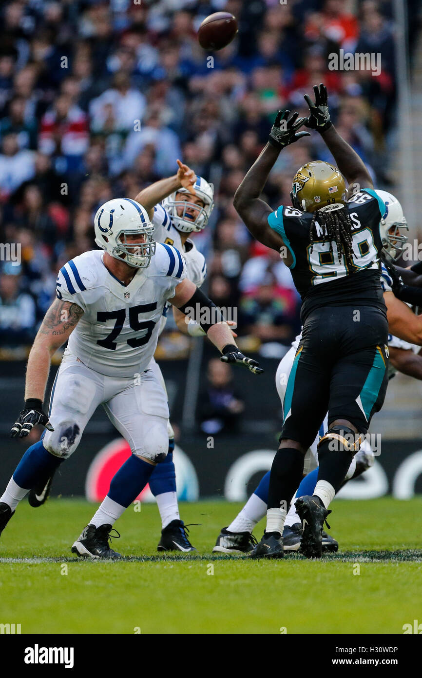 Wembley Stadium, London, UK. 02nd Oct, 2016. NFL International Series ...