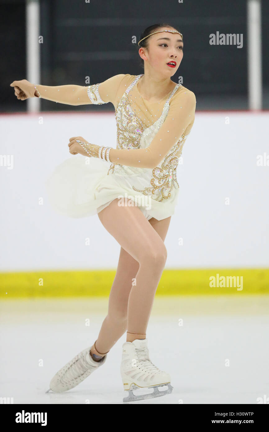 Sportplexe Pierrefonds, Montreal, Canada. 1st Oct, 2016. Rika Hongo ...