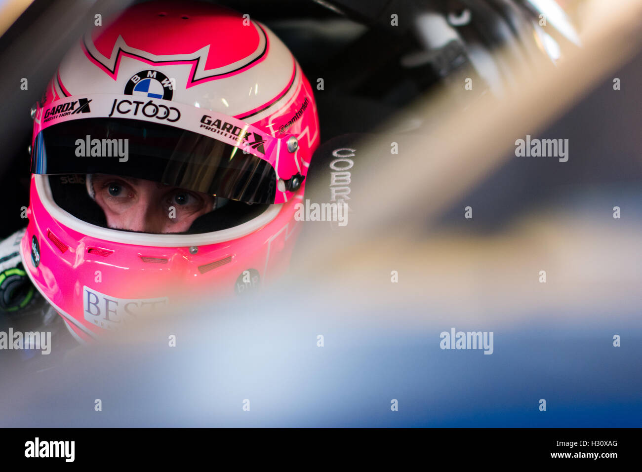 Fawkham, Longfield, UK. 2nd October, 2016. BTCC racing driver Sam ...