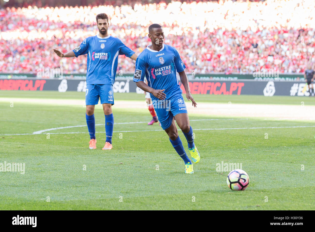 Lisbon, Portugal. 2 Oct, 2016. Feirense's Cape Verdean midfielder ...