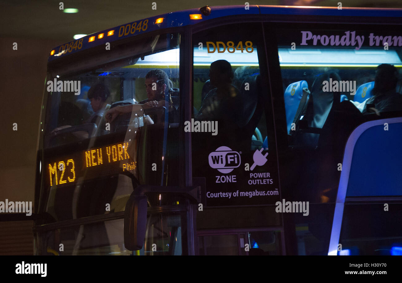 Megabus Upper Deck Front Window