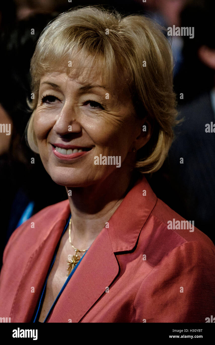 Andrea leadsom mp hi-res stock photography and images - Alamy