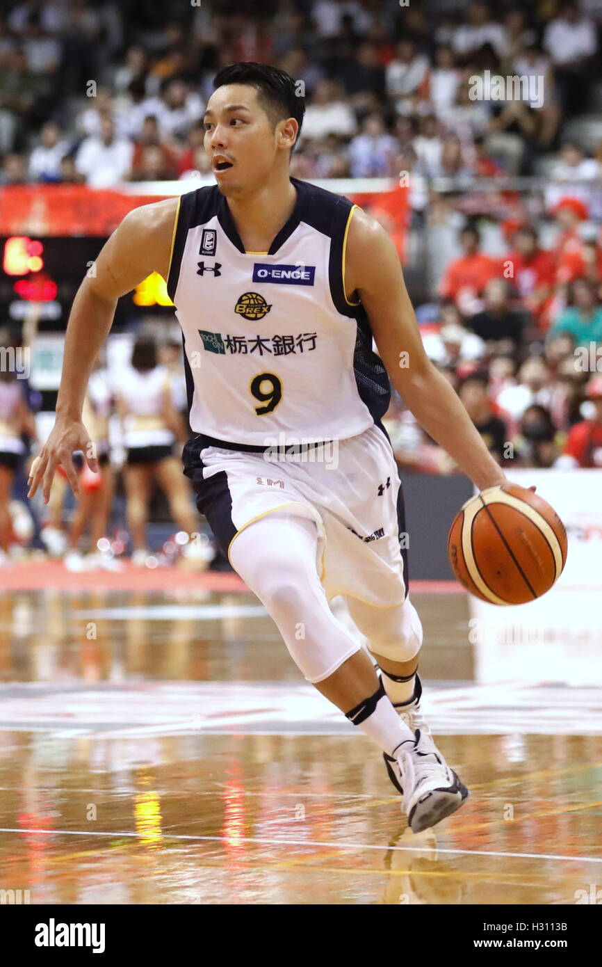 Funabashi Arena, Chiba, Japan. 2nd Oct, 2016. Yusuke Endo (Brex), OCTOBER 2, 2016 - Basketball ...