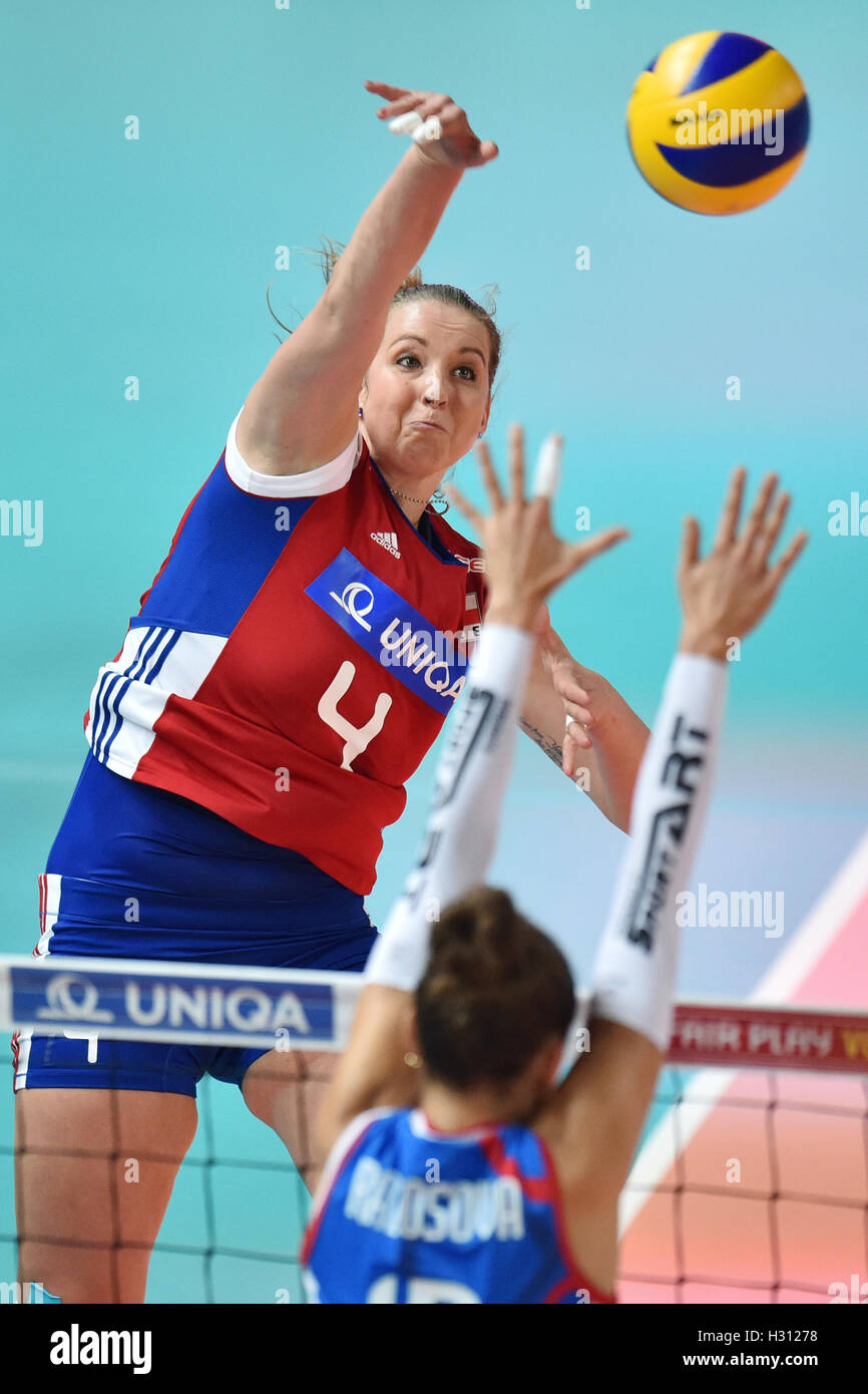 Jablonec Nad Nisou, Czech Republic. 01st Oct, 2016. The Czech team beat ...
