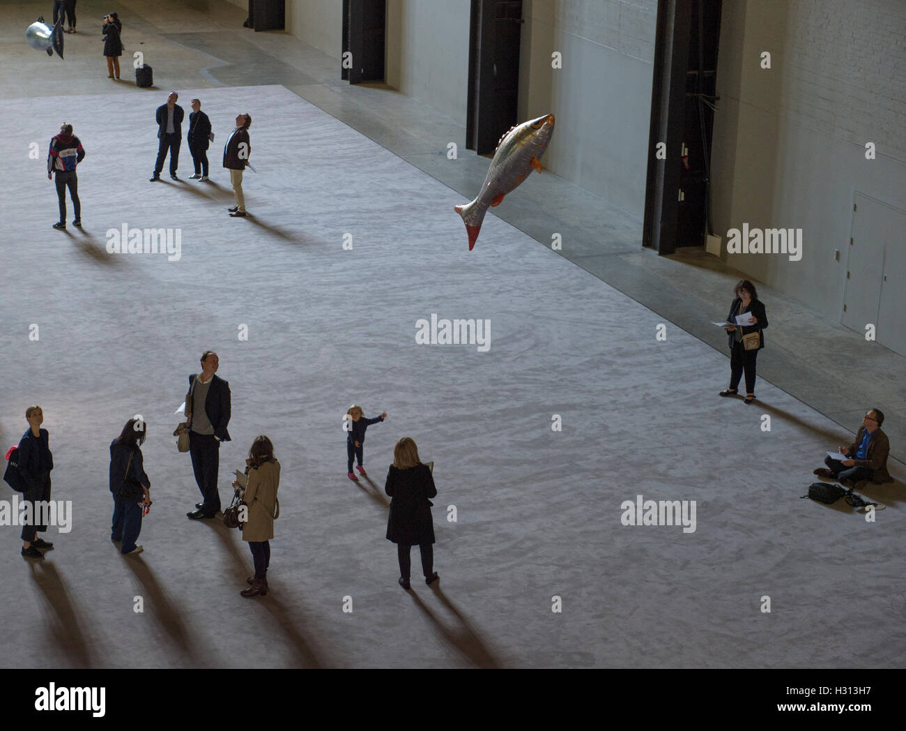 Tate Modern, London, UK. 3rd October, 2016. Anywhen, the latest large ...