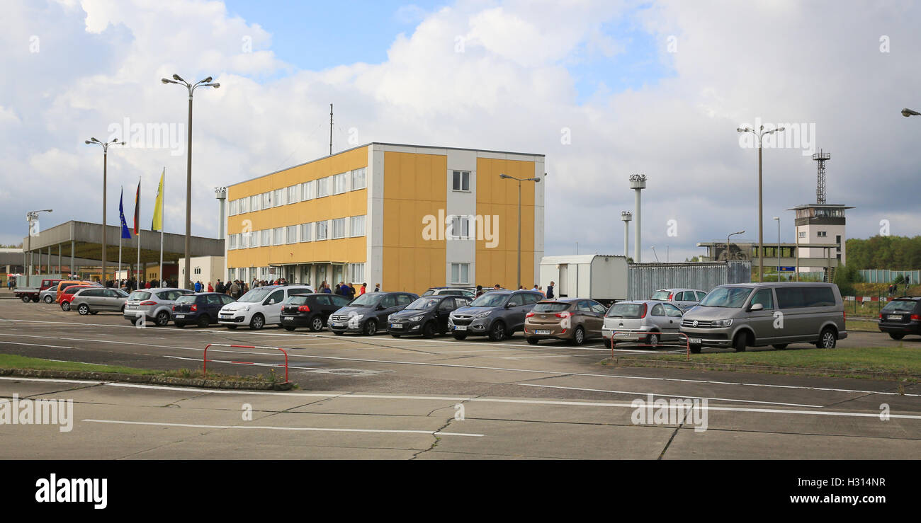 A look at memorial of German Division in Marienborn, Germany, 03 ...