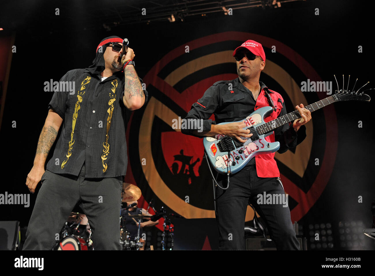 WEST PALM BEACH, FL - OCTOBER 02: Prophets of Rage in concert at The ...