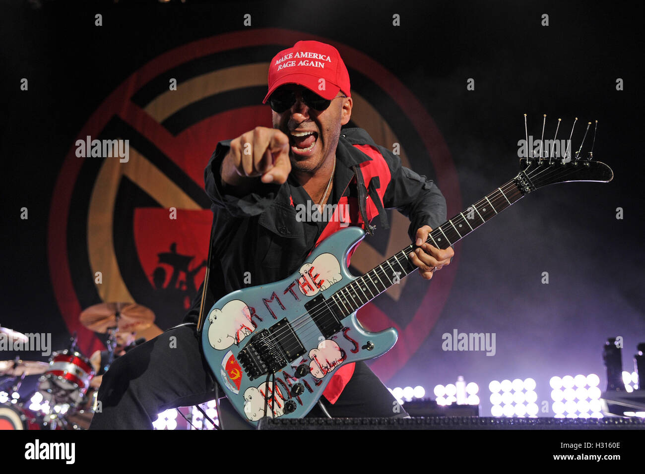 WEST PALM BEACH, FL - OCTOBER 02: Prophets of Rage in concert at The ...