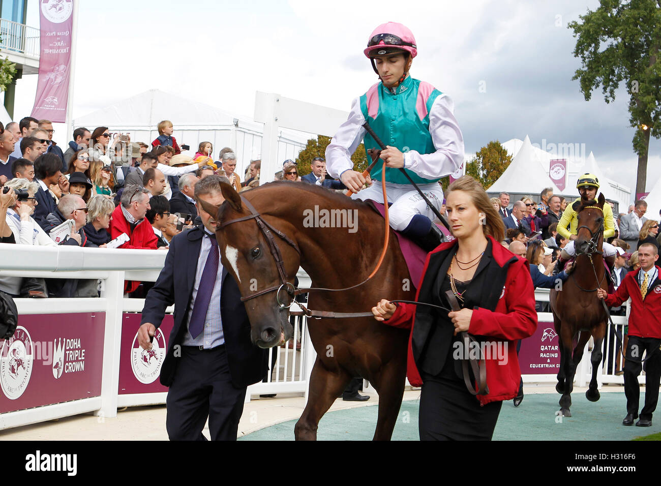 Chantilly Racecourse, France. 01st Oct, 2016. Prix de l Arc de Triomphe ...
