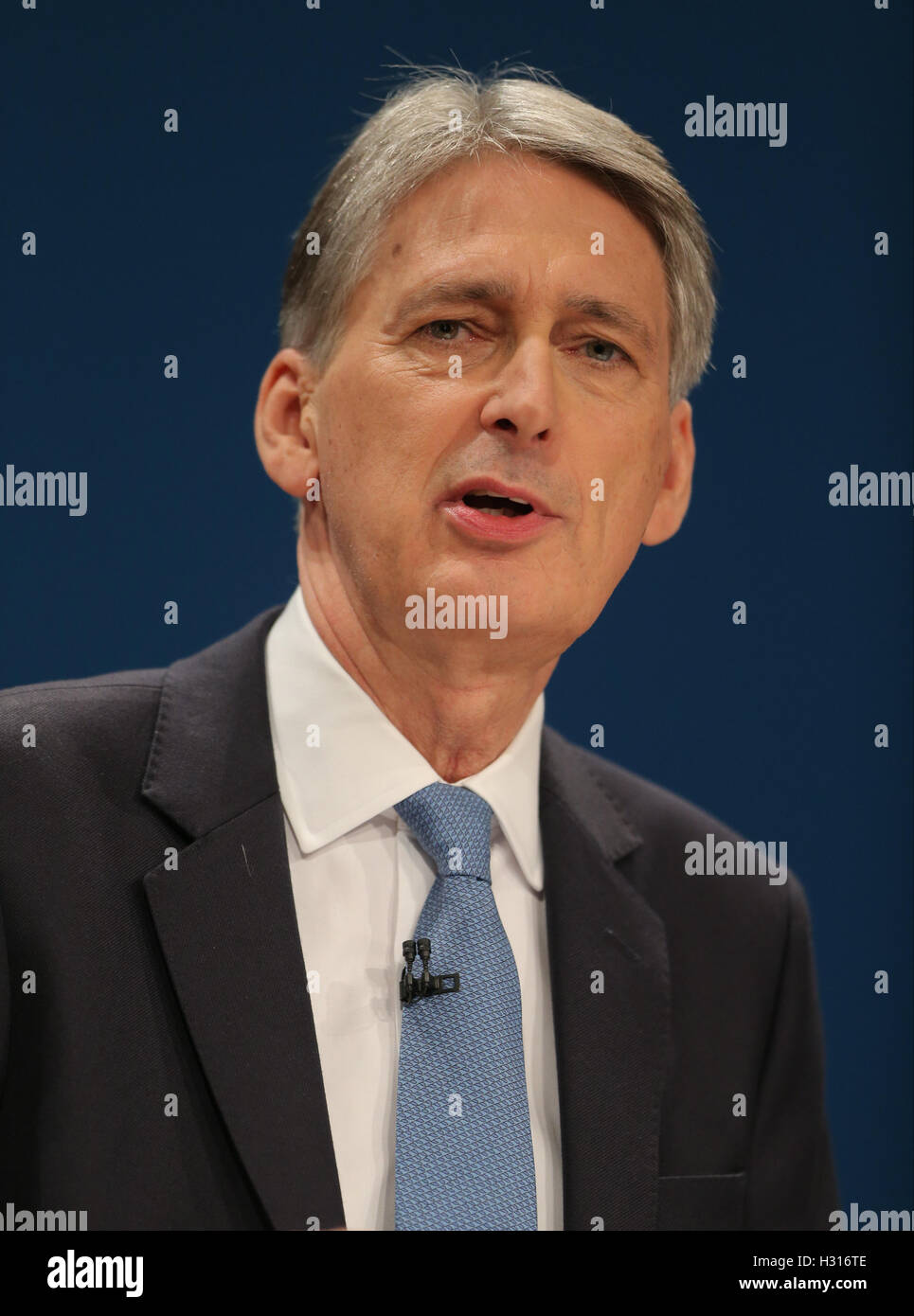 Birmingham, UK. 3rd October, 2016. Philip Hammond Mp Chancellor Of The ...