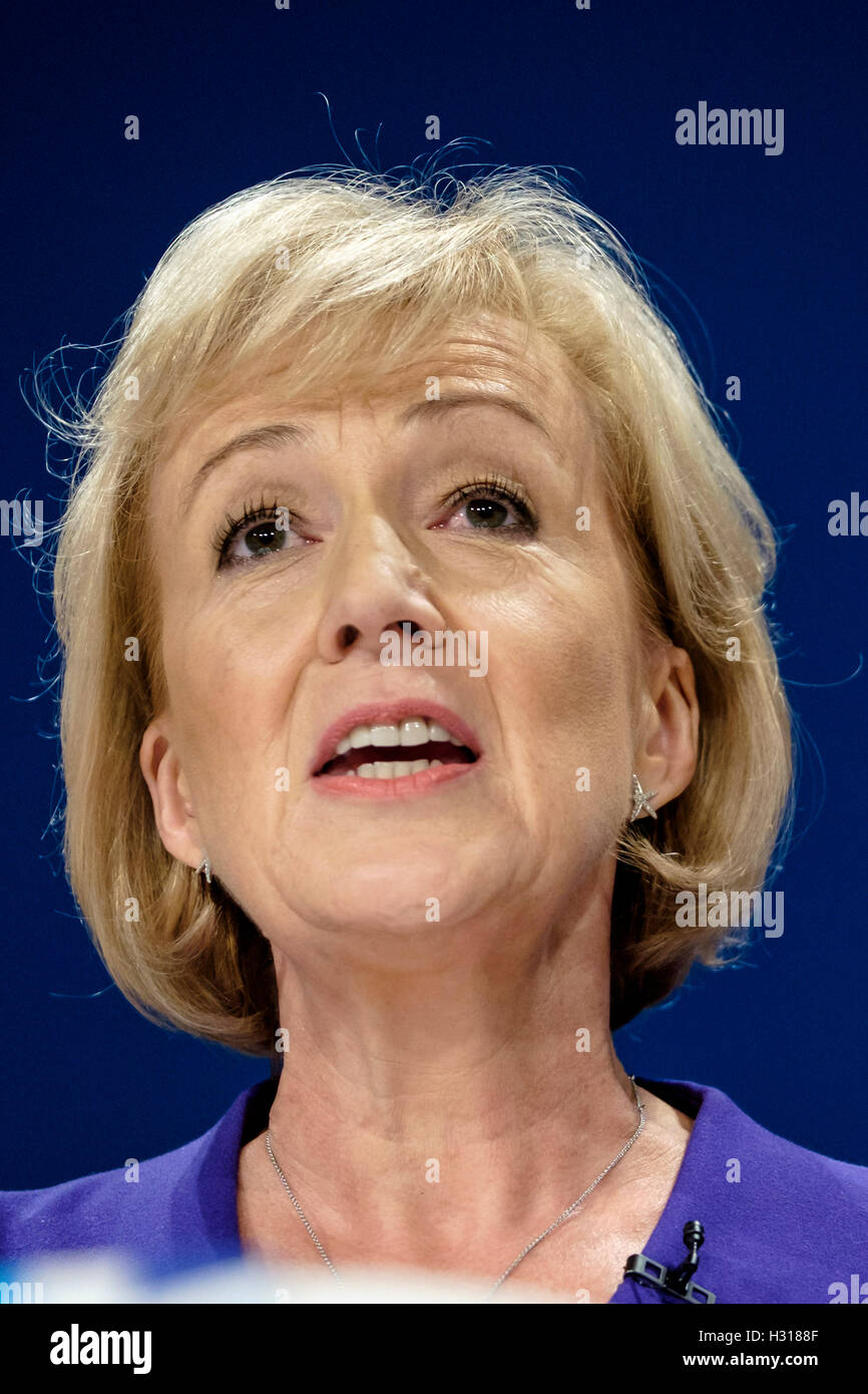 Andrea leadsom mp hi-res stock photography and images - Alamy