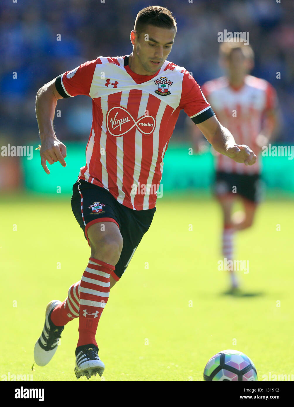 Southampton's Dusan Tadic during the Premier League match at the King ...