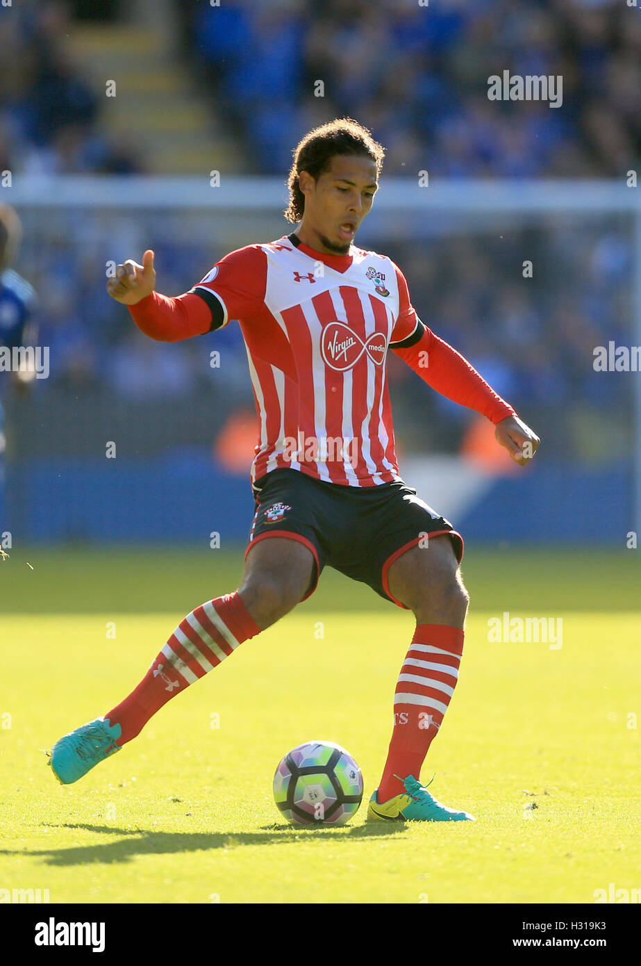 Southampton's Virgil van Dijk during the Premier League match at the ...