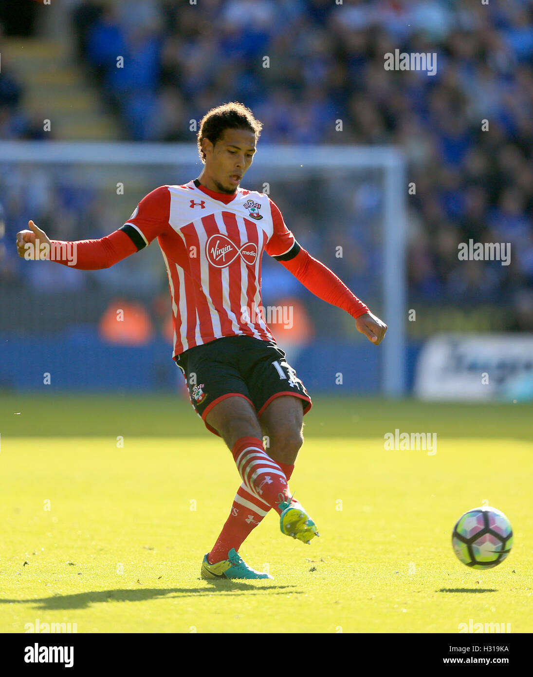 Southampton's Virgil van Dijk during the Premier League match at the ...